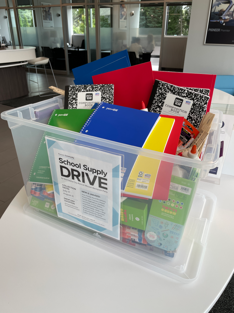 Community Drives | Pioneer